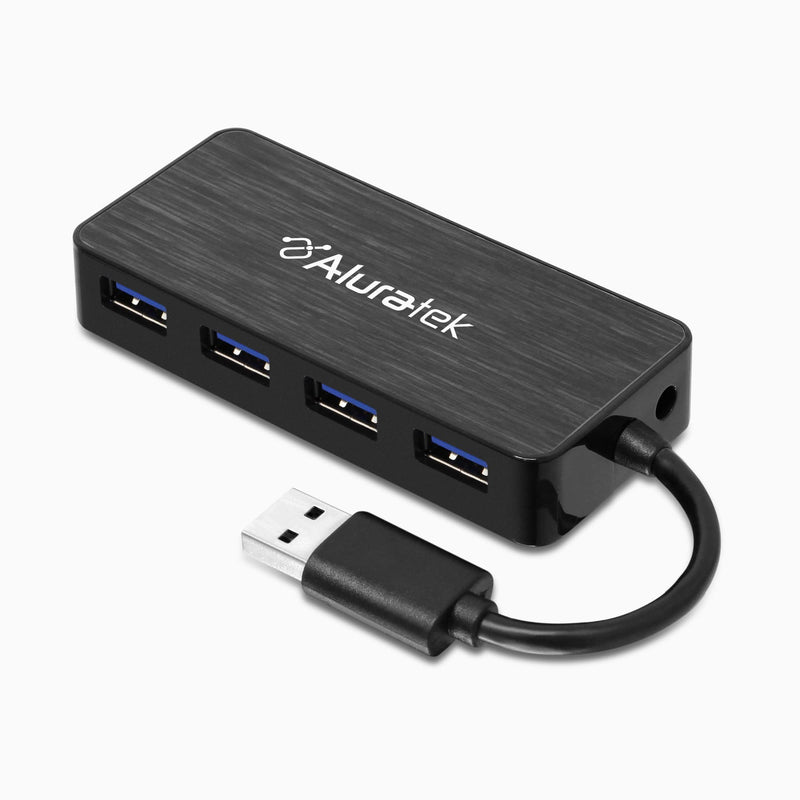 4-Port USB 3.0 SuperSpeed Hub for Fast Connectivity – Aluratek