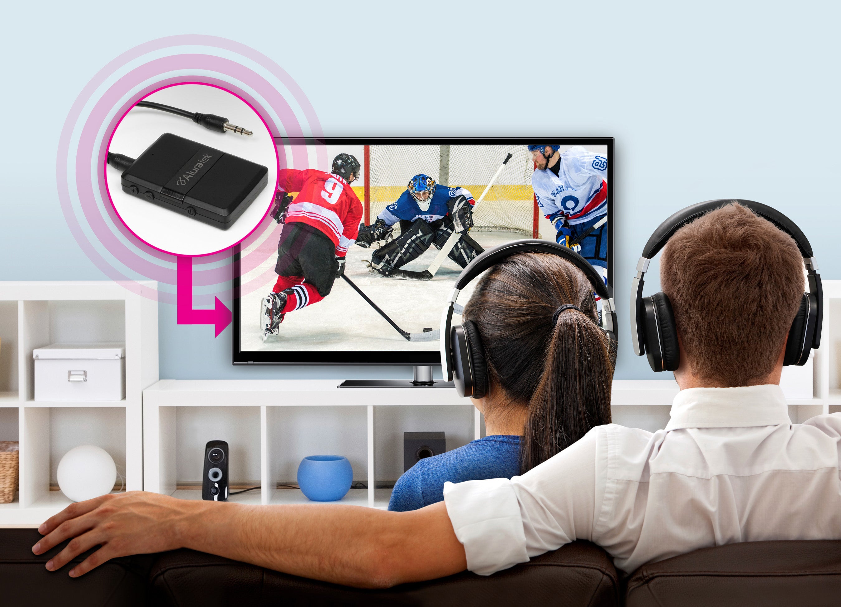 Bluetooth Audio Receiver / Transmitter with Detached Cable | Bluetooth