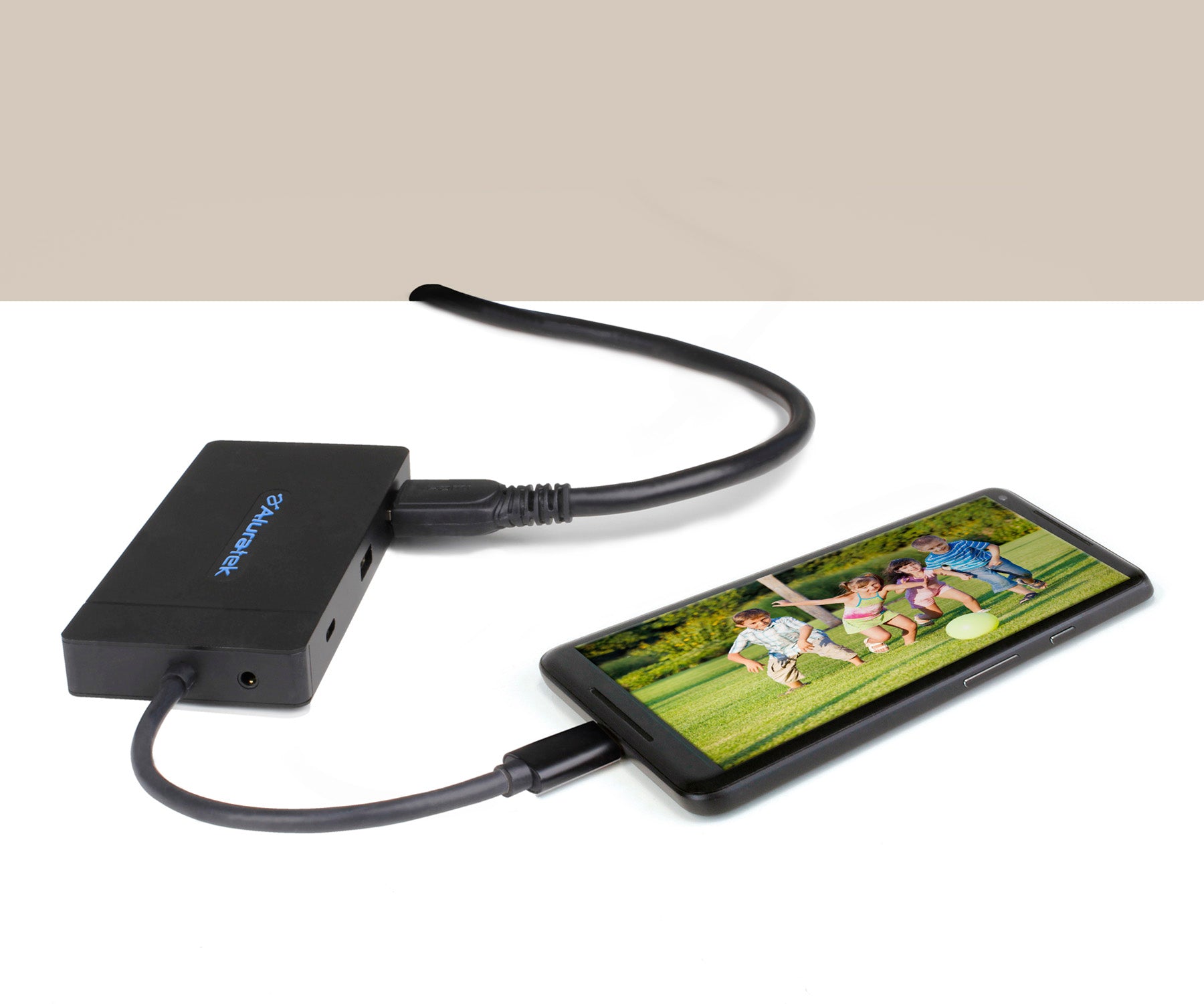 100W USB-C Multimedia Hub with HDMI and VGA Ports