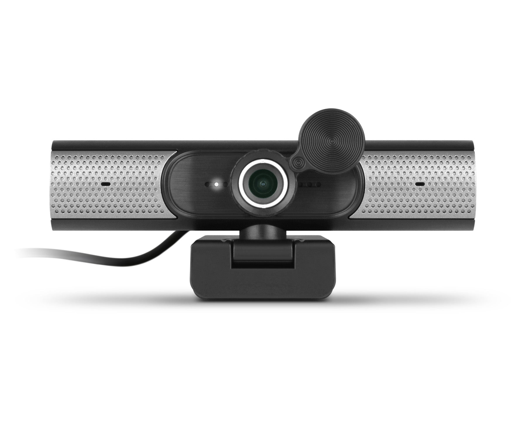 HD 1080p Webcam with Omnidirectional Mic and Built-in Speakers | Aluratek