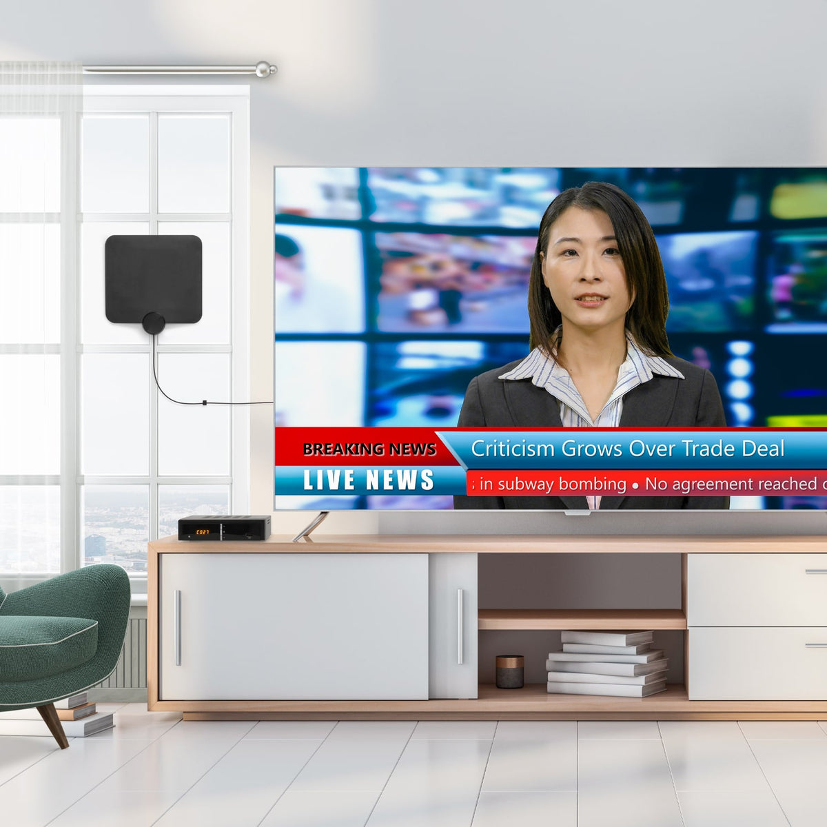 Digital TV Converter Box with DVR – HD Recording & Playback