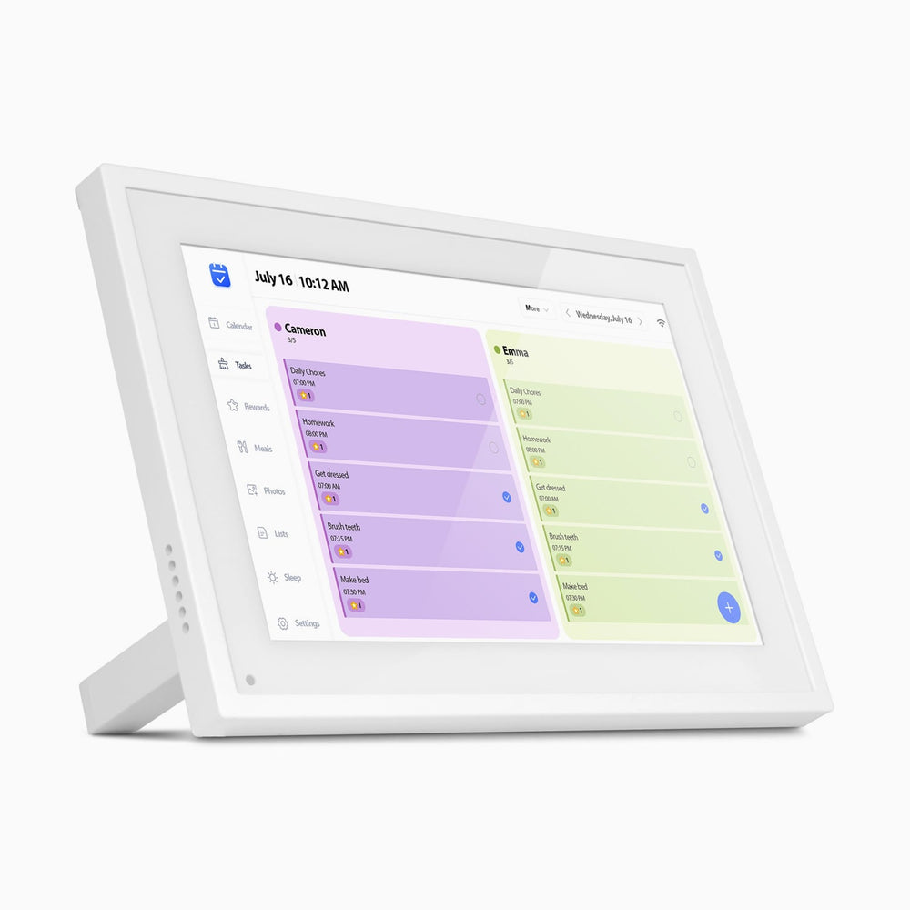 10.1" Smart WiFi Digital Calendar and Photo Frame with Touchscreen IPS ...