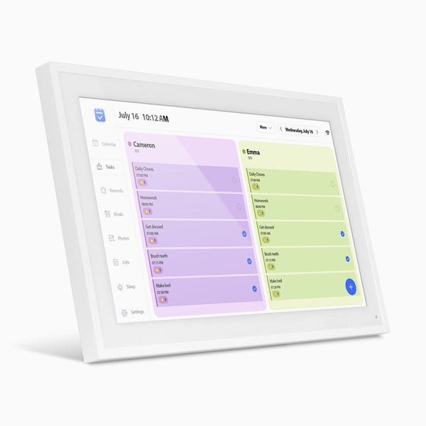 15.6" Smart WiFi Digital Calendar and Photo Frame with Touchscreen IPS – Aluratek