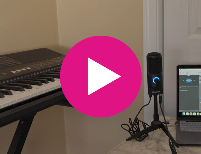 Compact USB Rocket Mic with Real-Time Monitoring